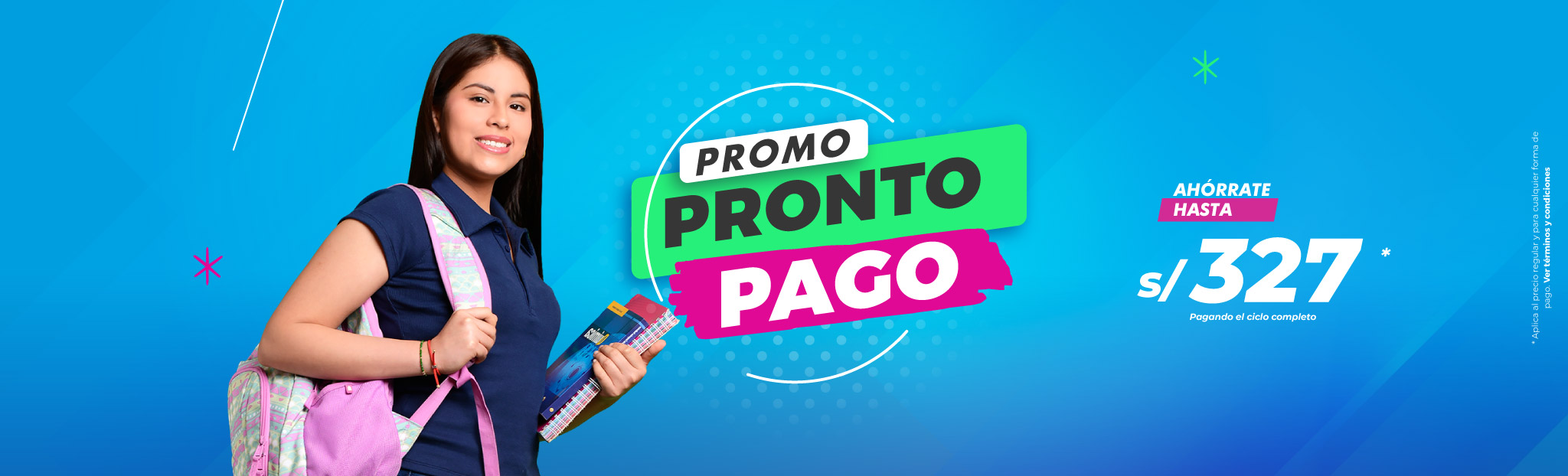 PROMOCIÓN PRONTO PAGO | Academia Aduni